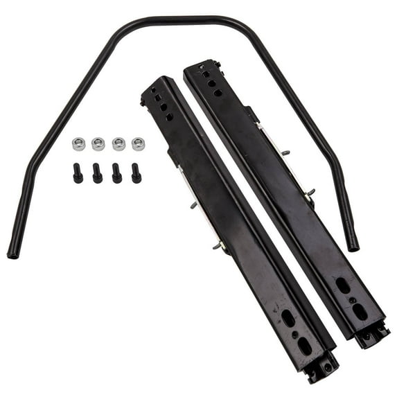 Maxpeedingrods 1 PC Universal Racing Seat Slider Rail Track Kit Seat ...