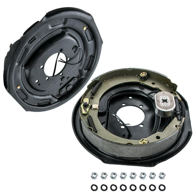 BFO 1 Pair LH & RH 12" x 2" Electric Trailer Brake Assembly for 7000 ...