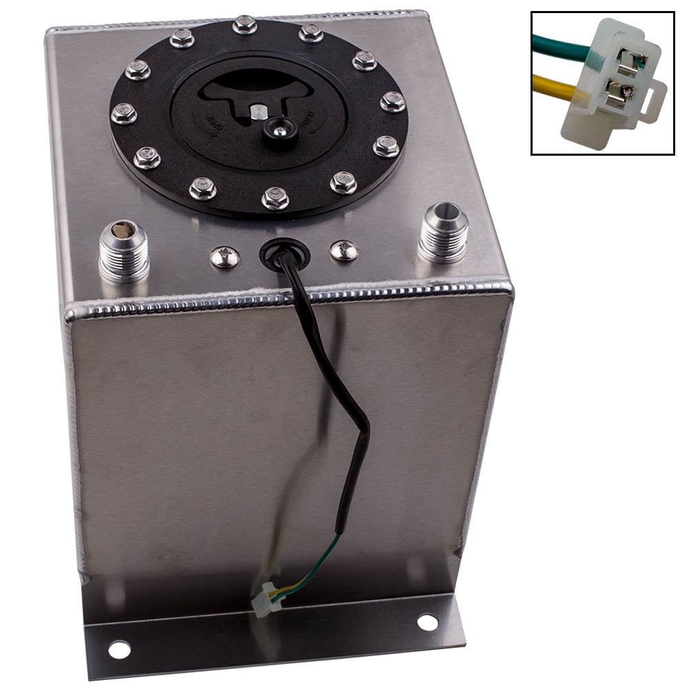 Maxpeedingrods 2.5 Gallon 9.5L Racing Drift Fuel Cell Surge Tank Can W ...