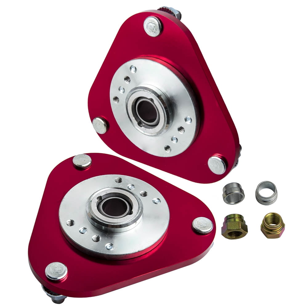 Maxpeedingrods 2 Pcs Suspension Kit Coilover Top Hat Camber Plates for ...