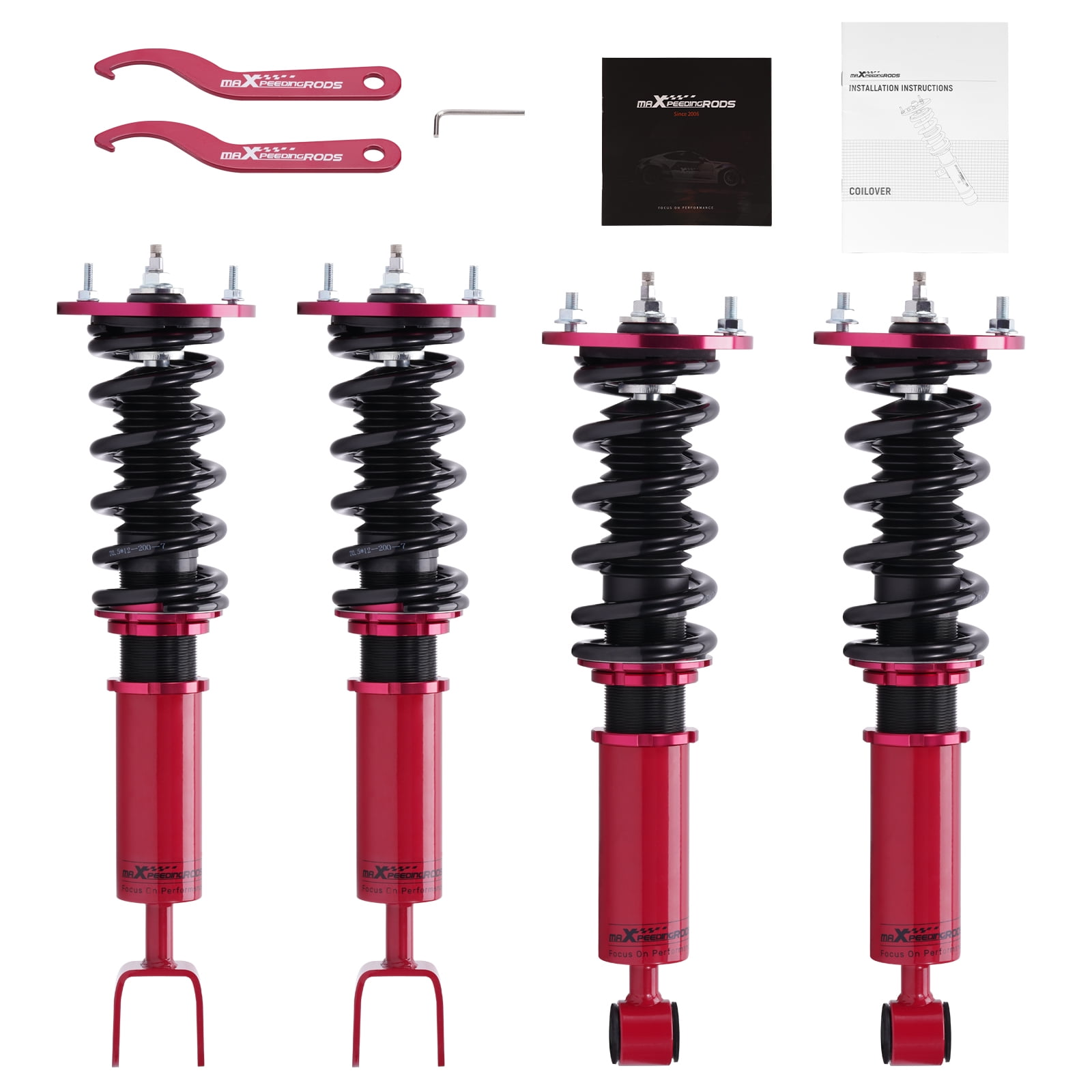 Maxpeedingrods 24 Ways Damper Coilover Kit For Toyota Supra 93-98 Lexus ...