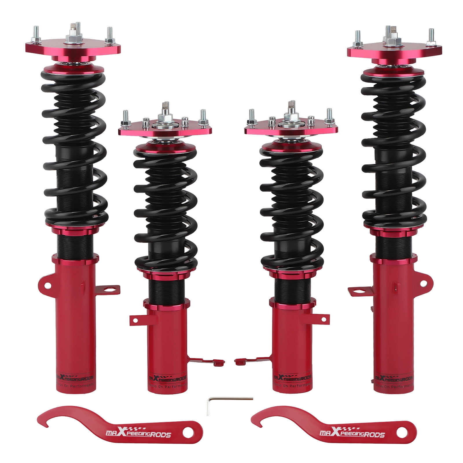Maxpeedingrods 24 ways Adj. Damper Coilover Kits for Toyota Corolla ...