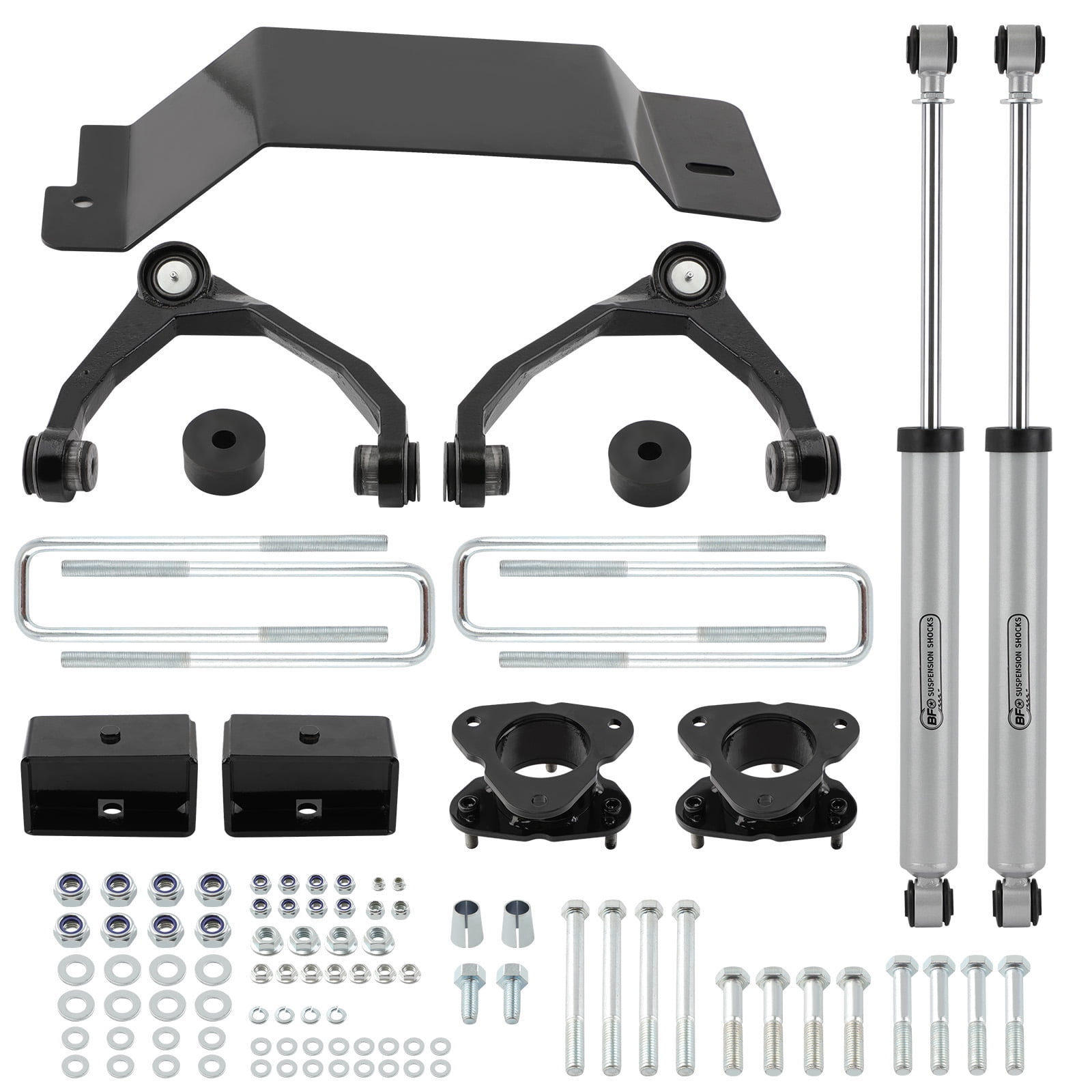 BFO 3.5 inch Lift Kit w/ Upper Control Arms For Chevy Silverado 1500 ...