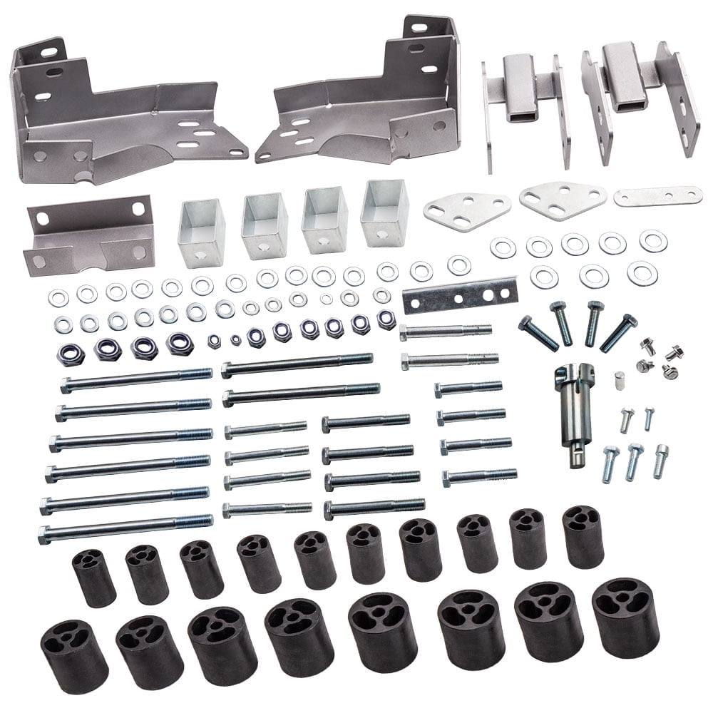 BFO 3" Body Lift Kit brackets for Chevrolet Silverado 1500 Base LS Crew ...