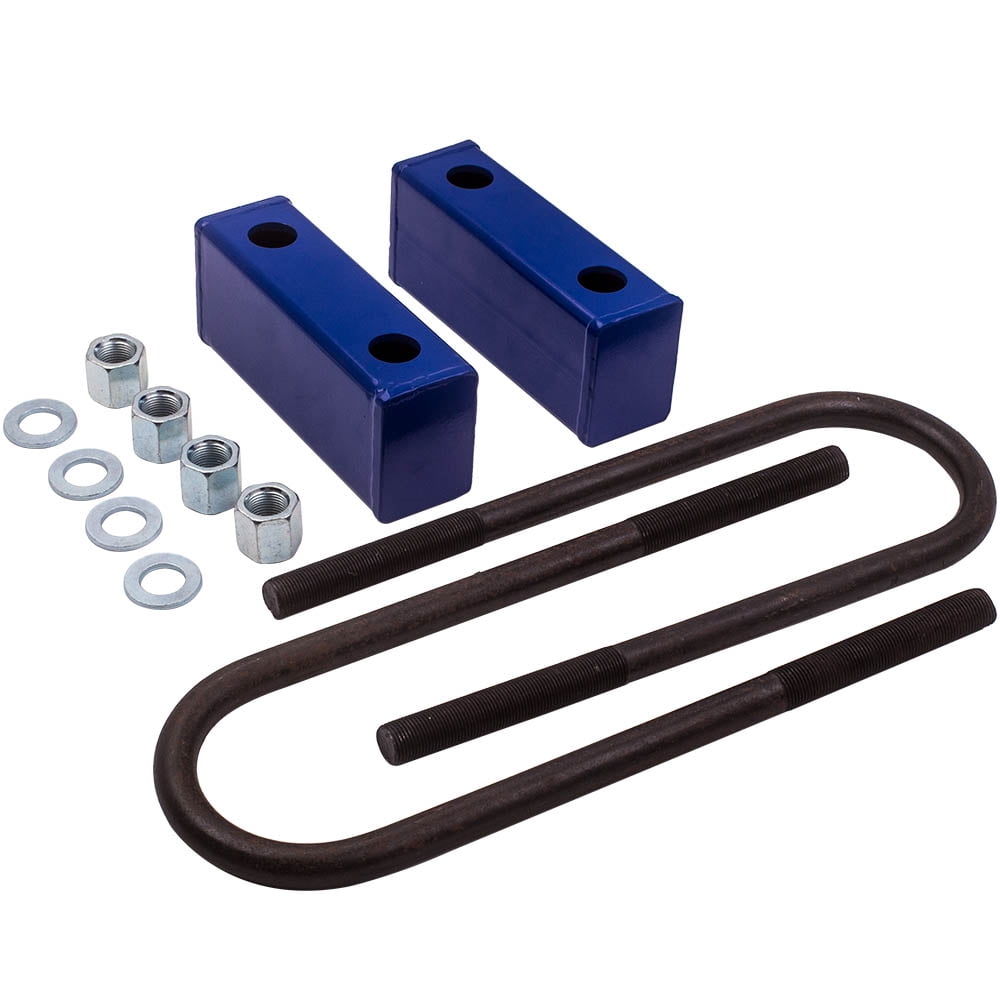 Maxpeedingrods 3 inch Drop Kit Lowering Blocks with U Bolts Fit for ...