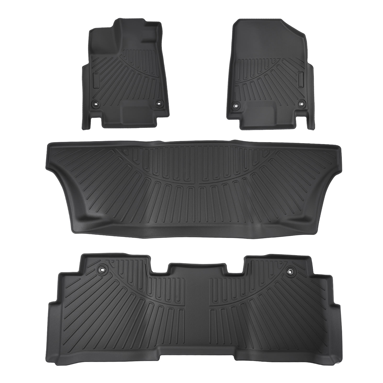 Maxpeedingrods 3 pcs Floor Mats Liners Set For Honda Odyssey 2018 2019 ...