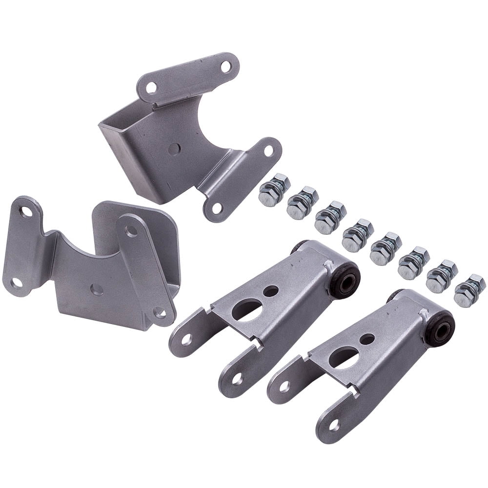 Maxpeedingrods 4" Rear Drop Lowering Kit Shackle Hanger for Dodge Ram ...