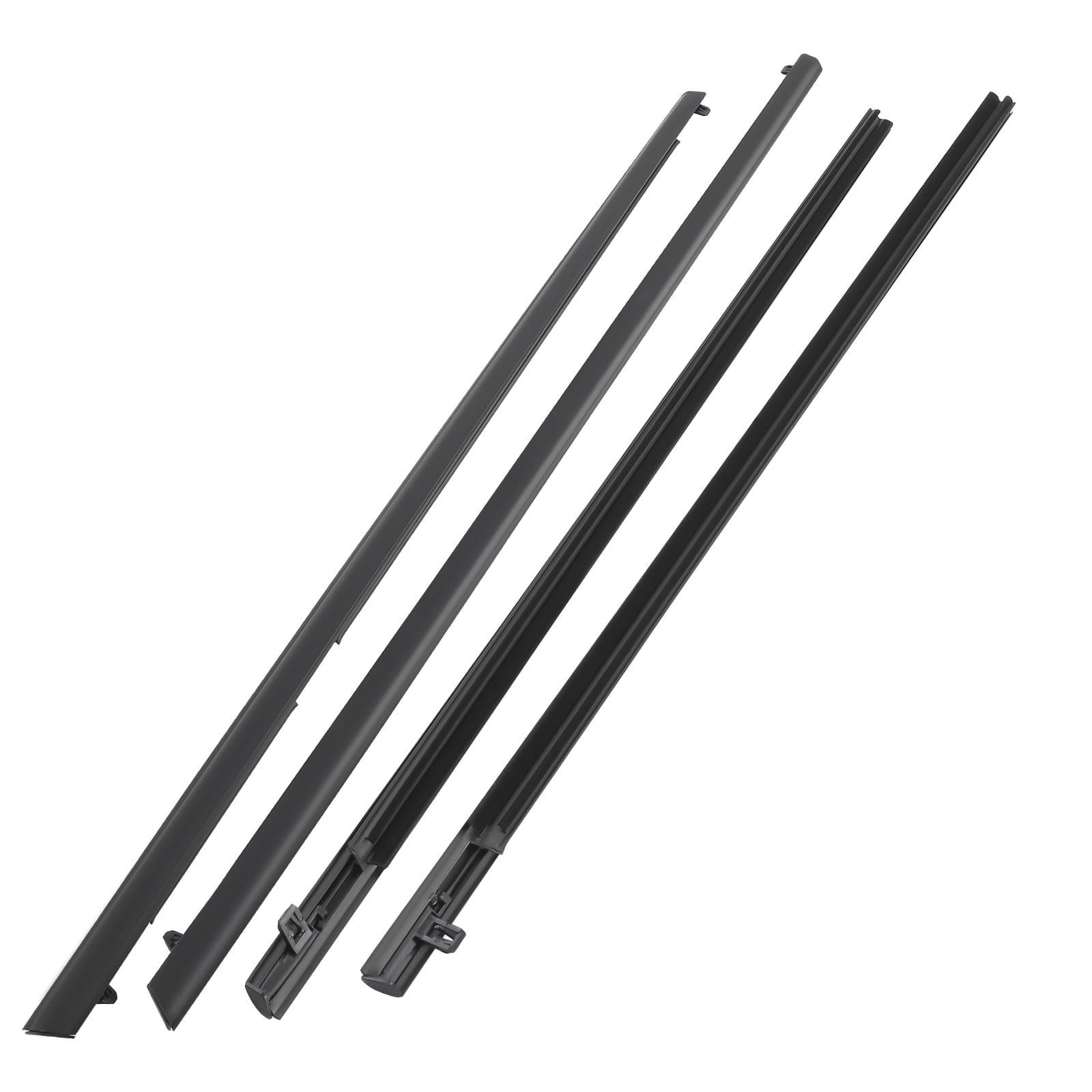 Maxpeedingrods 4pc Door Window Reveal Molding Weatherstrip for Pontiac ...