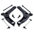 Maxpeedingrods 8 Pcs Suspension Kit Front Control Arm Ball Joint Tie ...