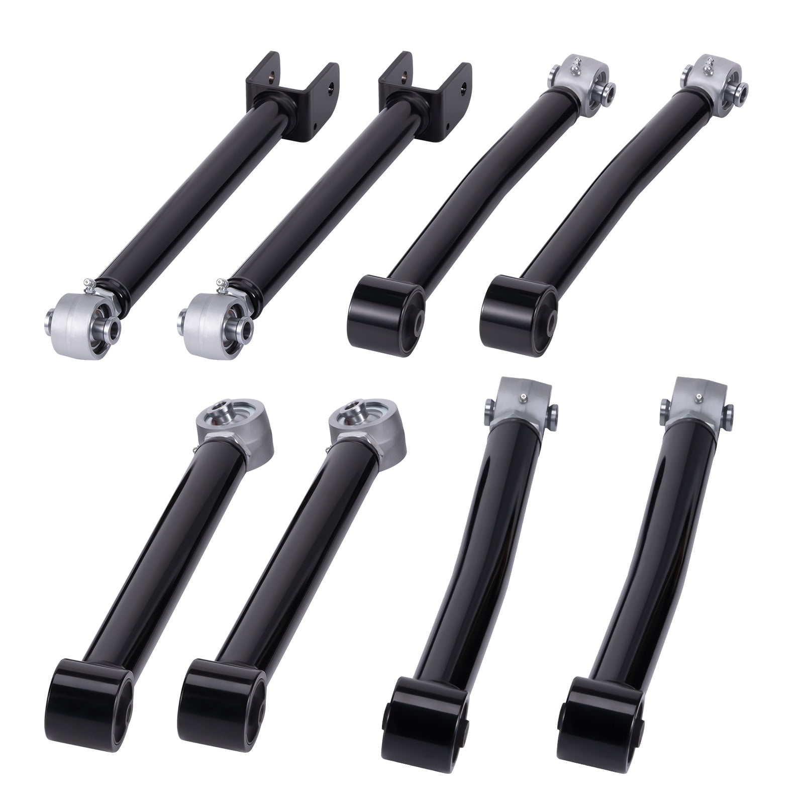 Maxpeedingrods 8pcs Front & Rear Adjustable Control Arms For Jeep ...