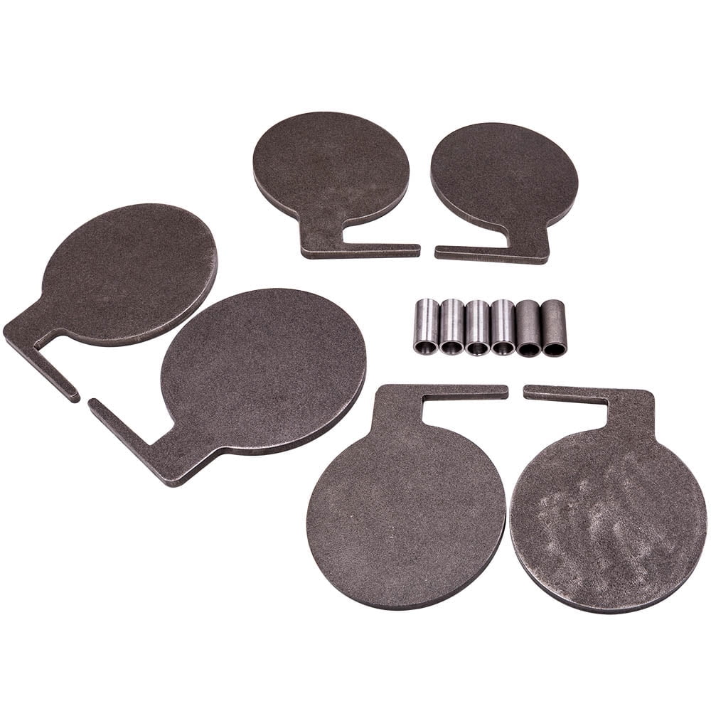 BFO AR500 6" x 3/8" Dueling Steel DIY Shooting Tree Target Paddles Kit ...