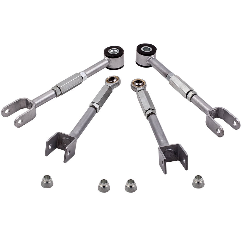 Maxpeedingrods Adjustable Rear Camber/Control Arm + Toe Traction ...