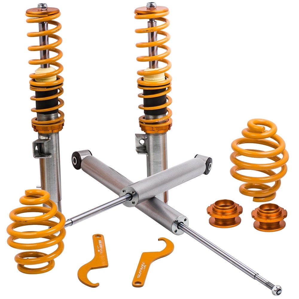 Maxpeedingrods Adjustable Street Lowering Suspension Struts Coilover ...