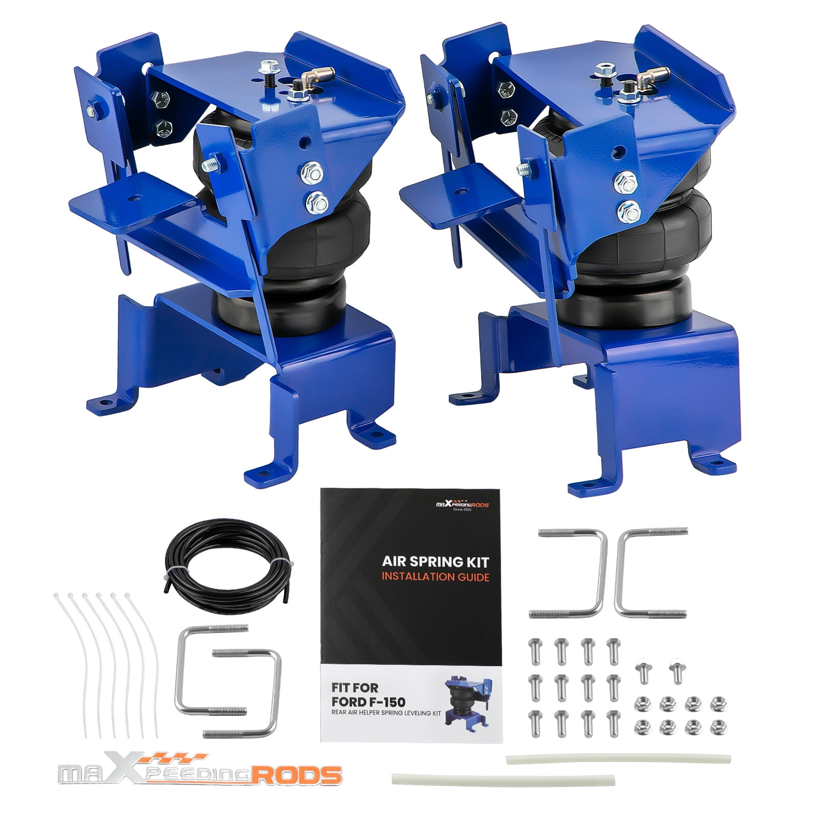 Maxpeedingrods Air Spring Helper Suspension Kit Bracket for Ford F150 ...