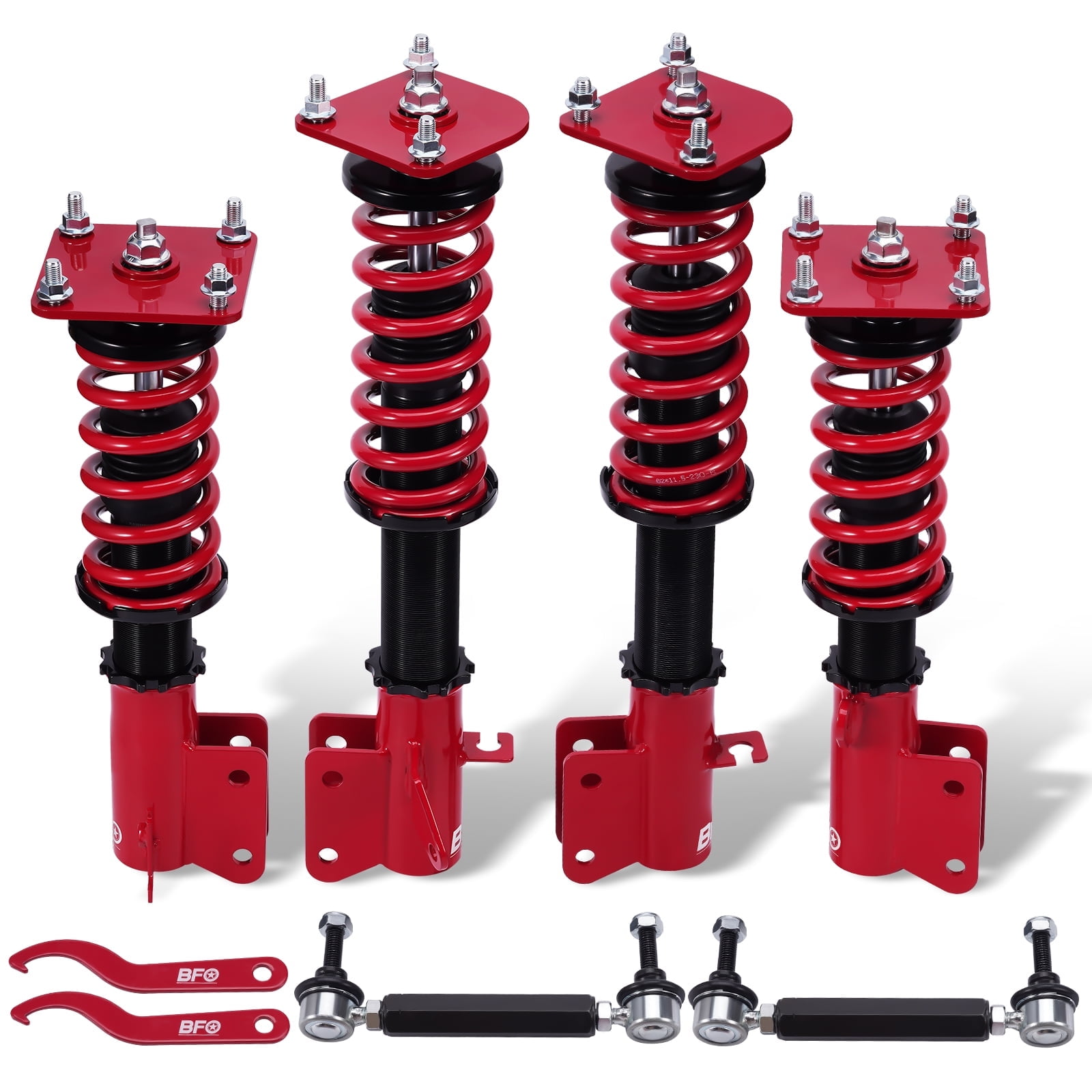 BFO Coilover Kit For Mazda Protege / Mazda 323 1999-2003 Shocks Springs ...