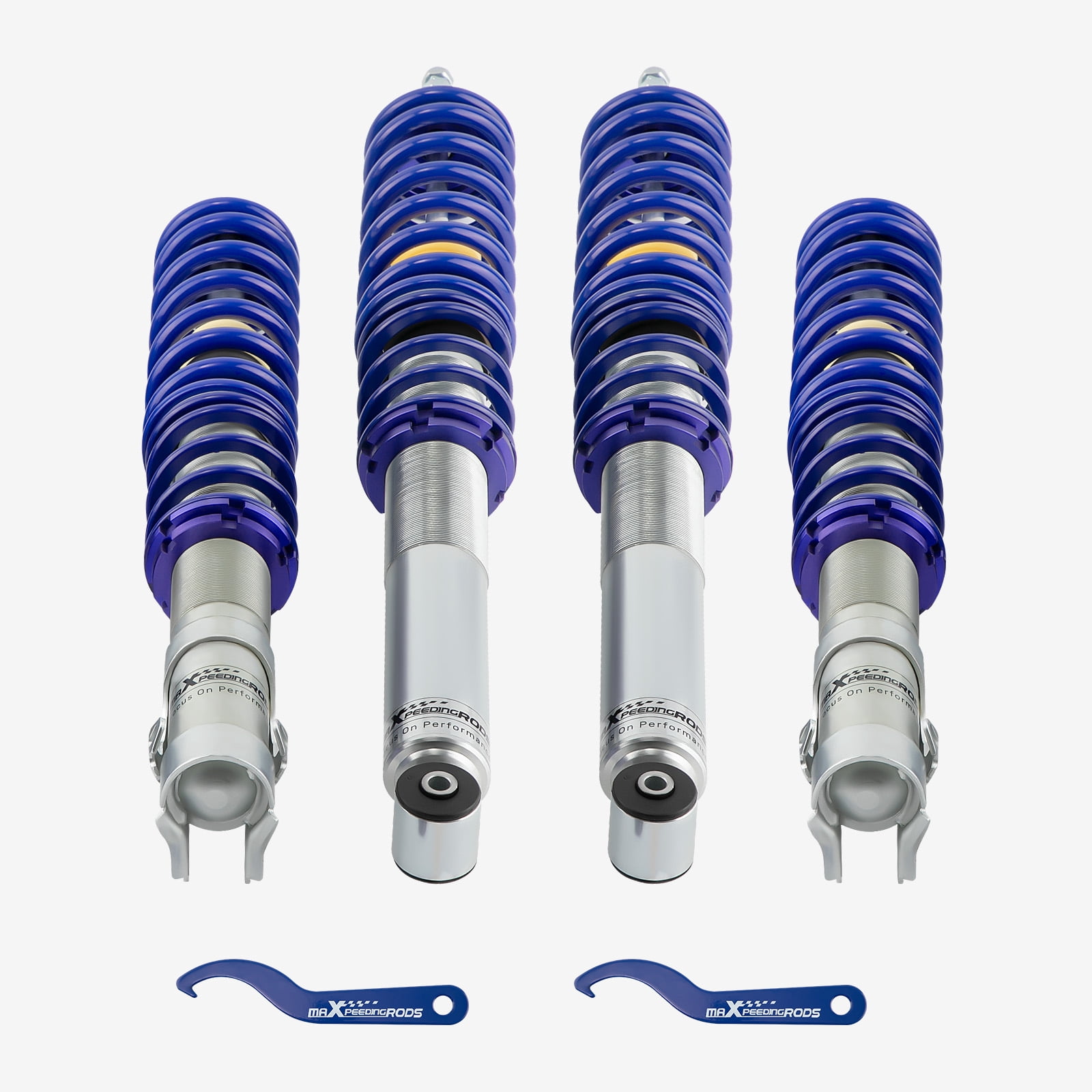 Maxpeedingrods Coilover Spring Shock Absorber Kit for VW Golf MK2 MK3 ...