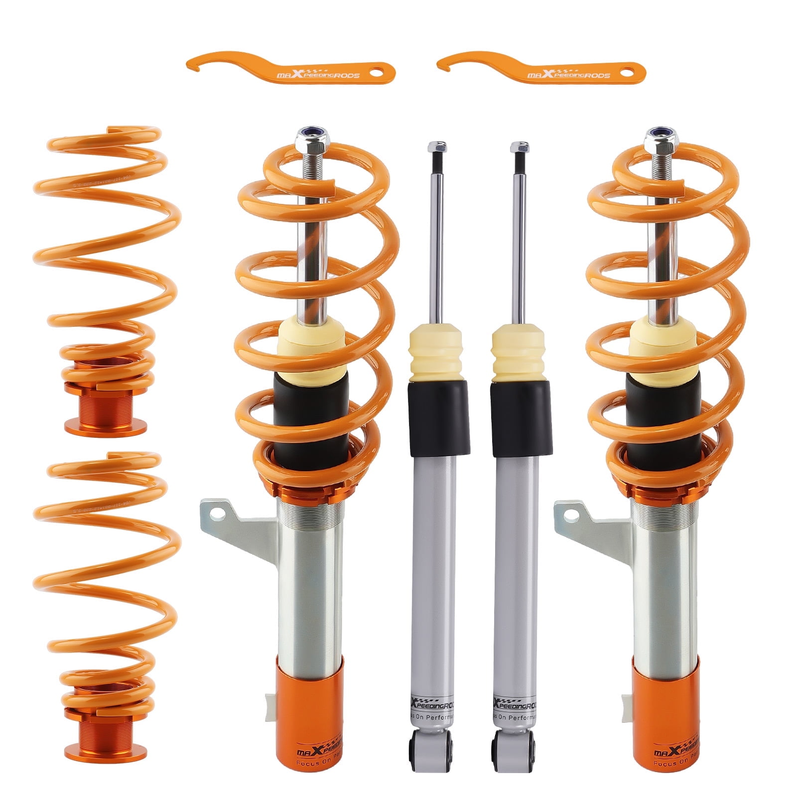 Maxpeedingrods Coilover Struts For VW MK5 MK6 GOLF/JETTA 2006-2012 ...