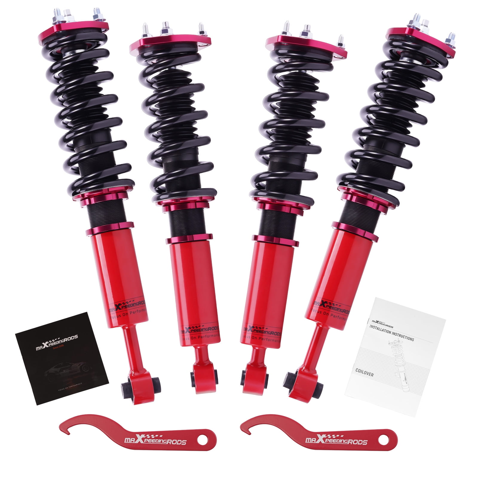 Maxpeedingrods Coilover Suspension Kits For LEXUS IS 300 97-05 Adjust ...