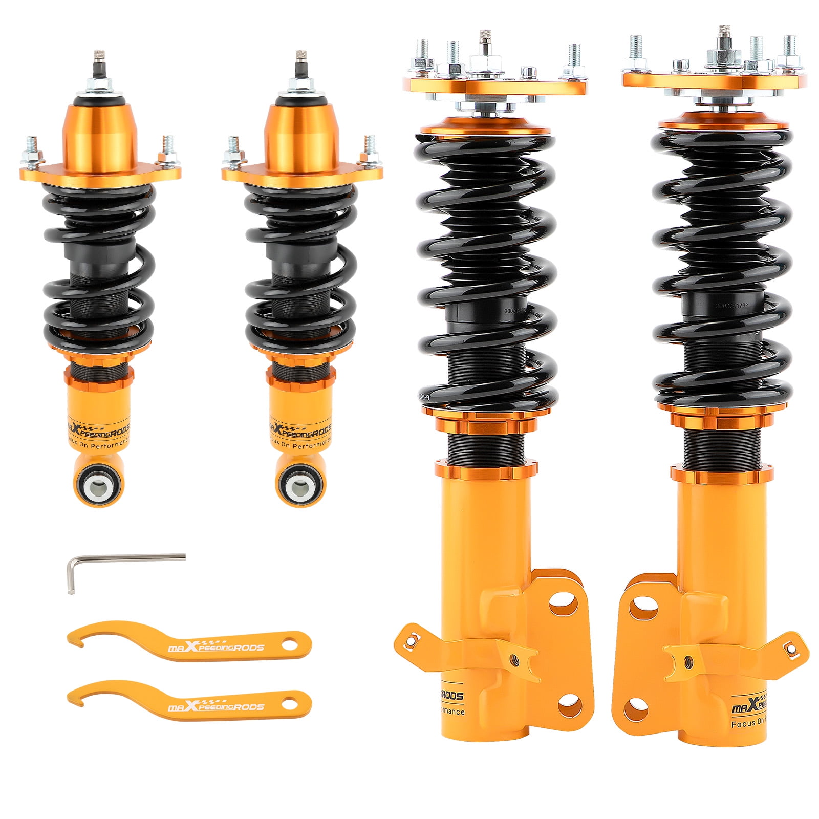 Maxpeedingrods Coilover Suspension Kits for Honda Element 2003-2011 Adj ...