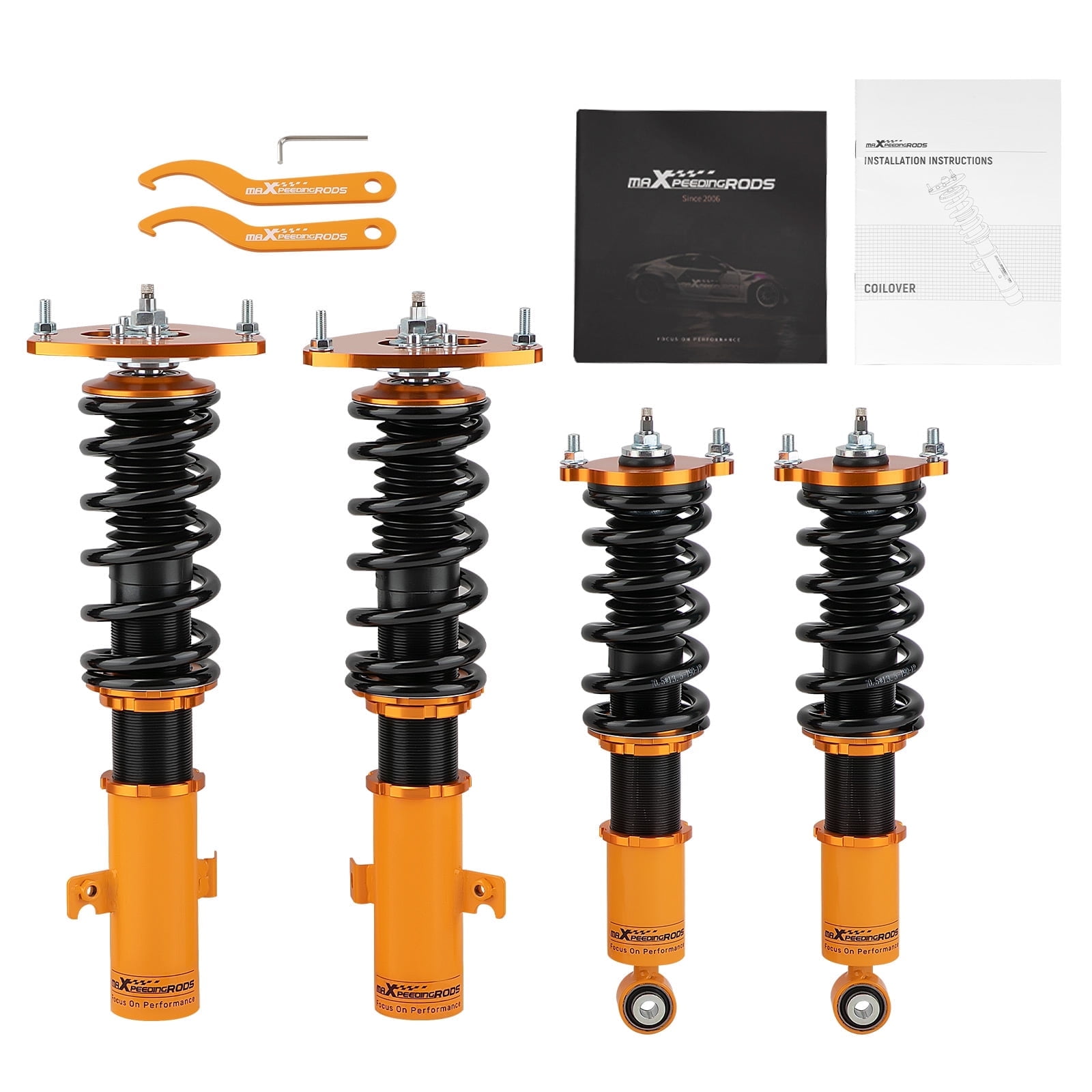Maxpeedingrods Coilover Suspension Kits for Subaru Legacy 05-09 BL BP ...