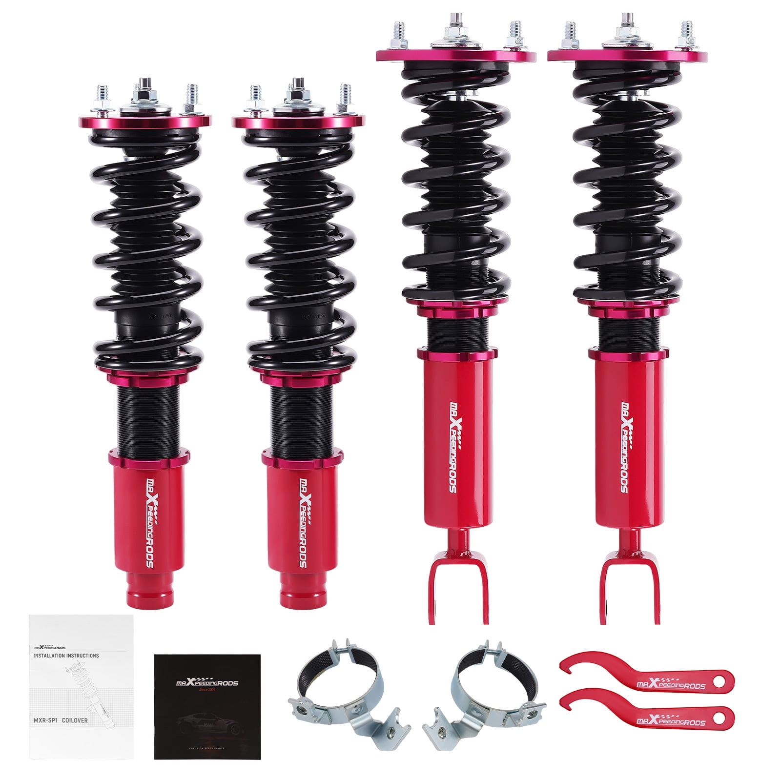 Maxpeedingrods Coilover Suspension Lowering Kit FOR Honda Accrod EX LX ...