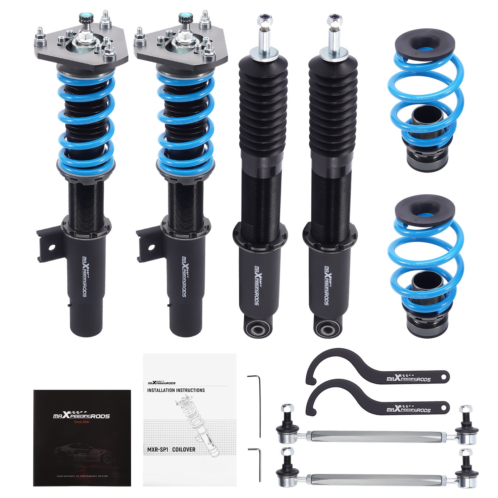 Maxpeedingrods Coilover for VW Jetta MK5 Mk6 2005-2019, for VW Golf Mk5 ...