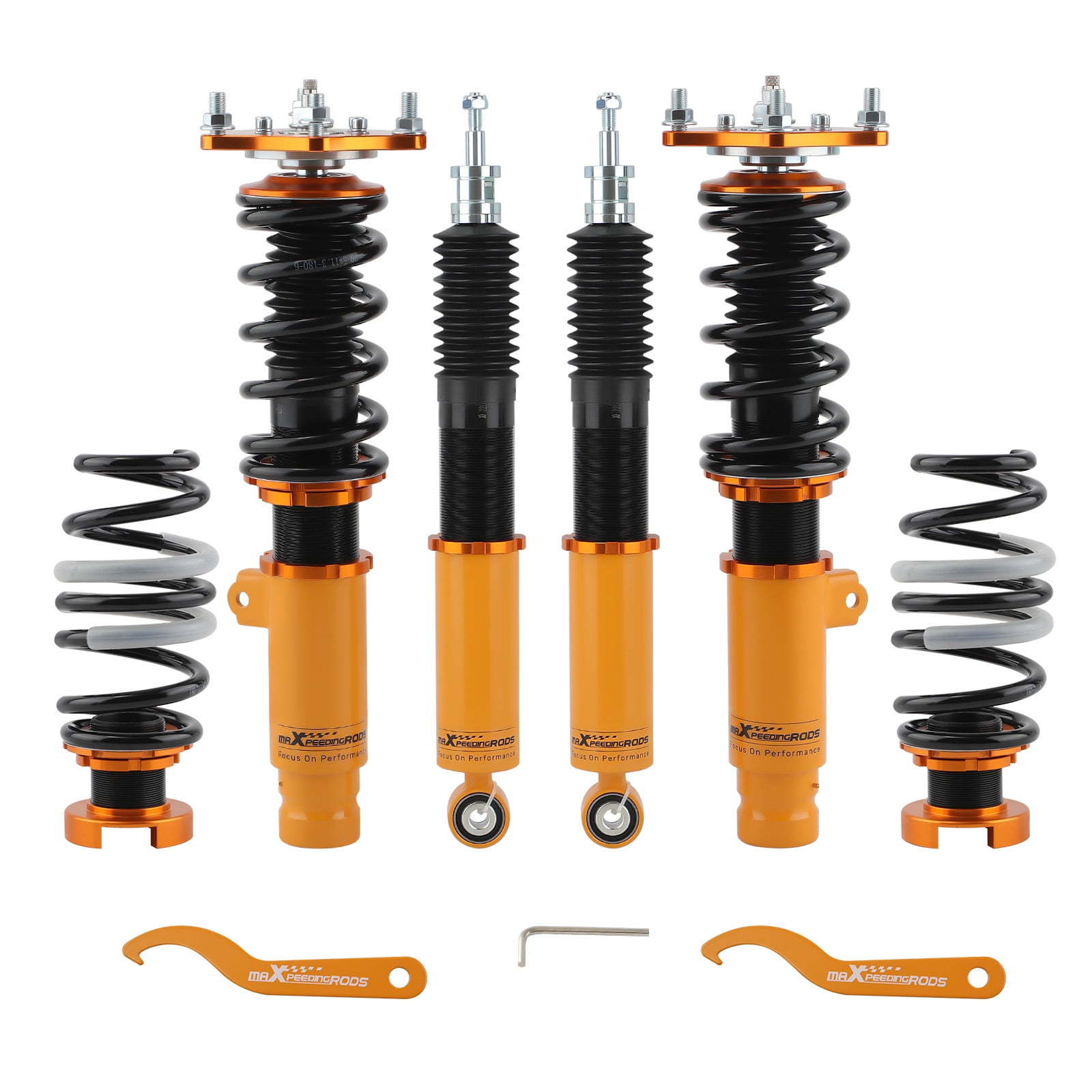 Maxpeedingrods Coilovers Adj. Damper for Honda Civic LX EX Hatchback ...