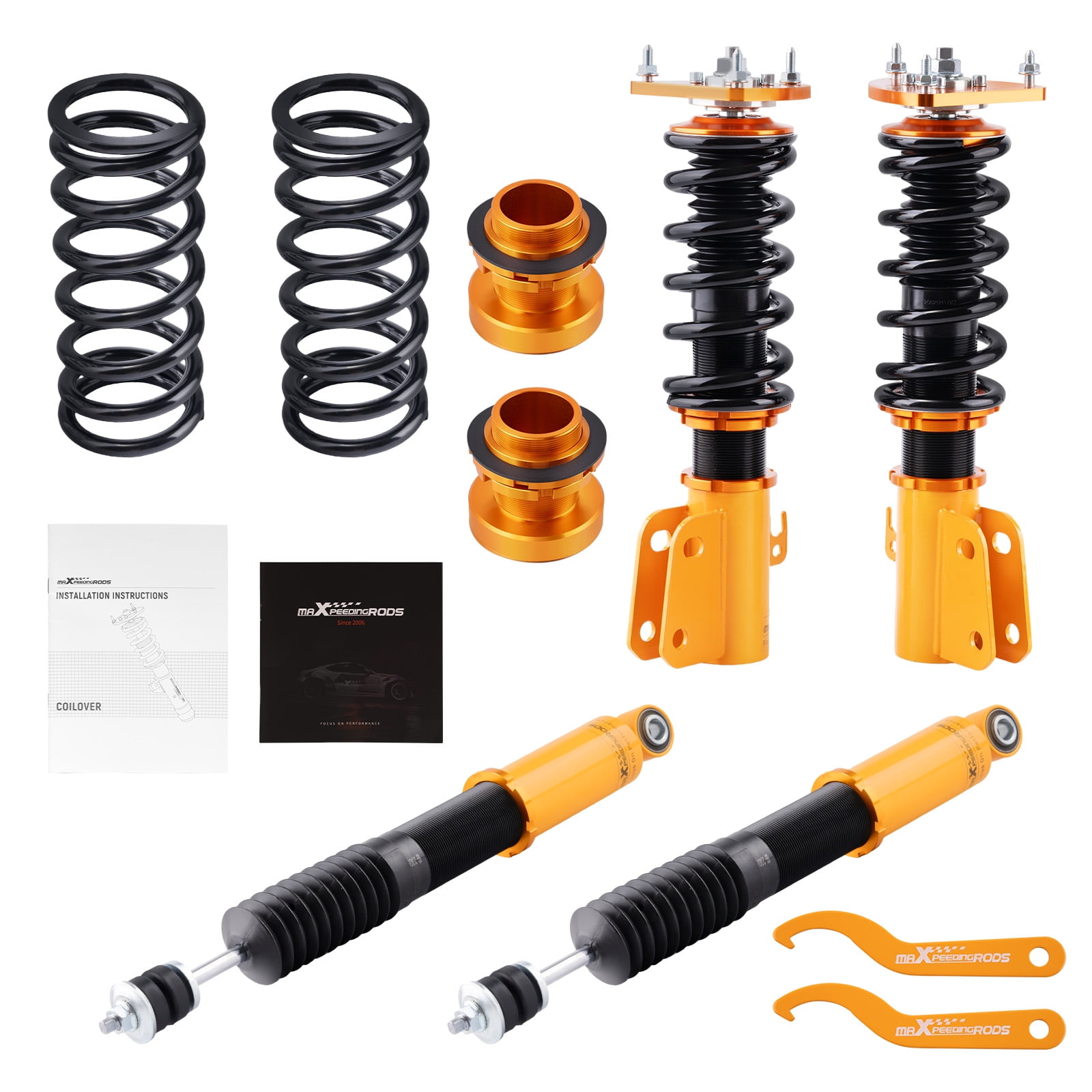 Maxpeedingrods Coilovers Kits for Scion XB 2004-2006, Front and Rear ...