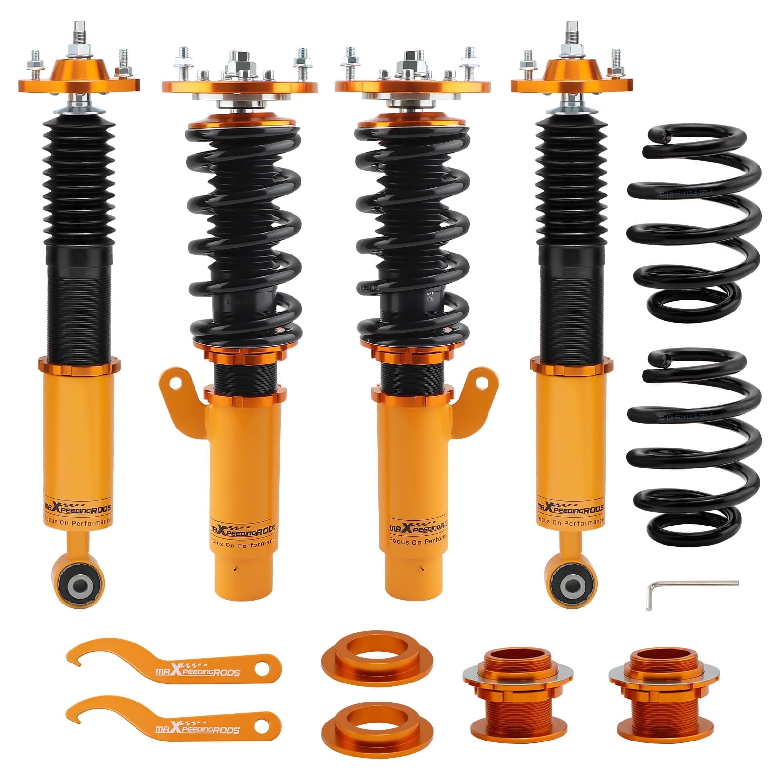 Maxpeedingrods Coilovers Lowering Kit For E46 Coupe / Convert RWD (E46 ...