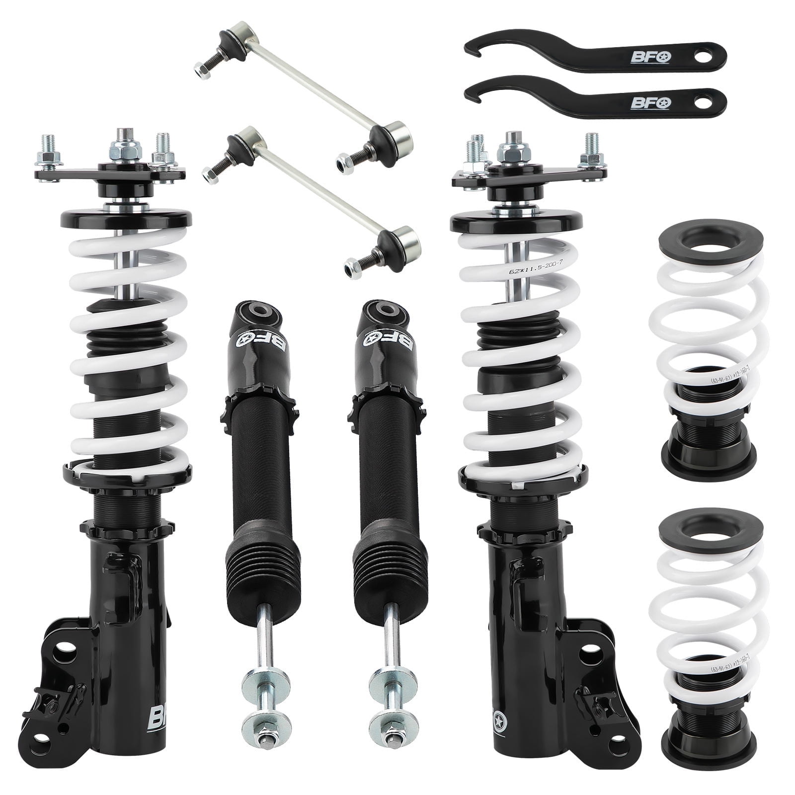 Maxpeedingrods Complete Assembly Coilovers Suspension Shocks & Springs ...