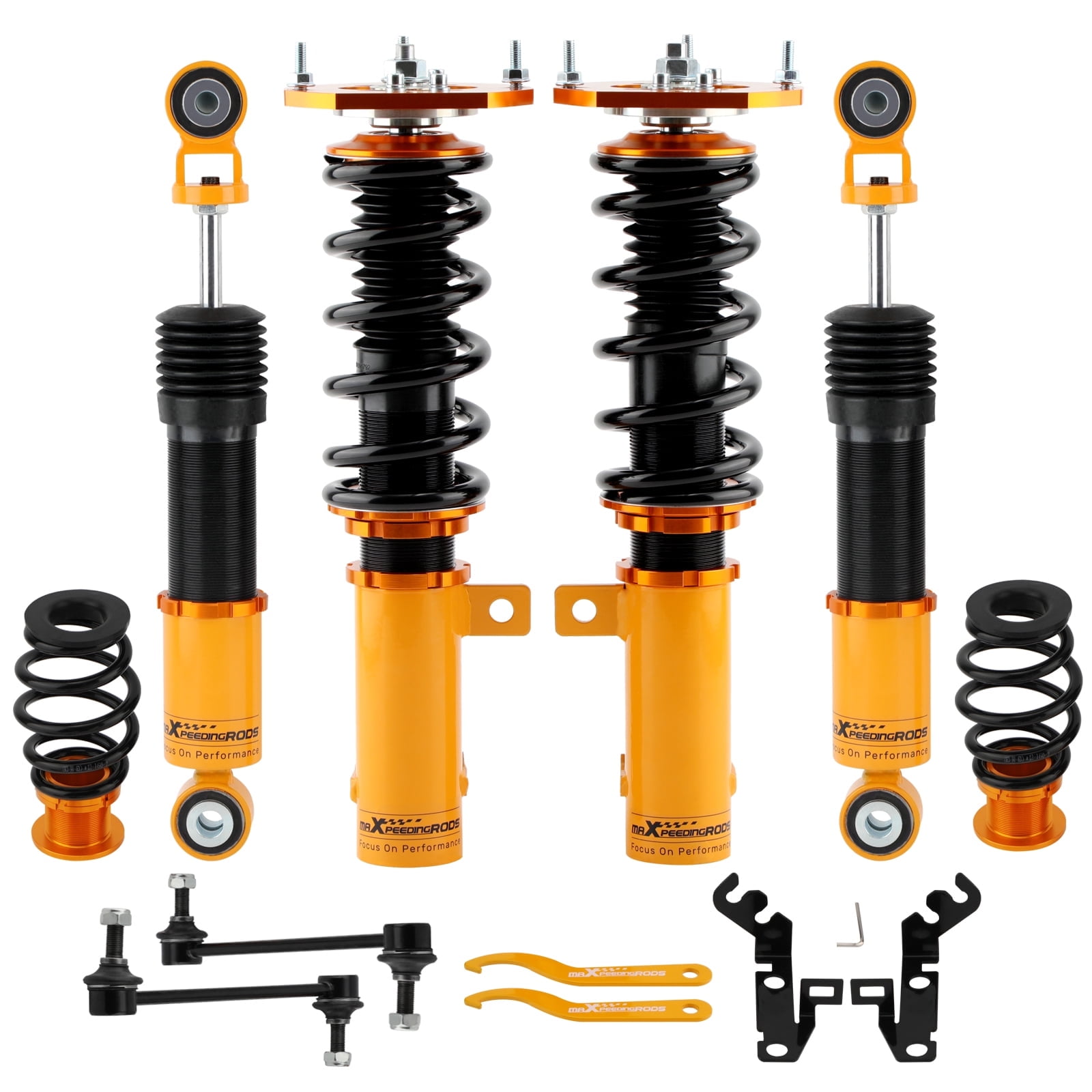 Maxpeedingrods Complete Coilover Shock Strut Kit For Chevrolet Cobalt ...