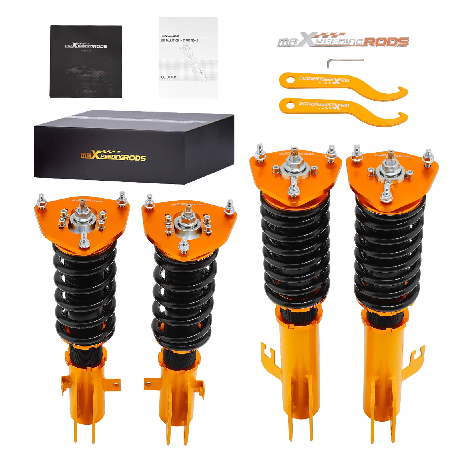Maxpeedingrods Damper Coilover Suspension Shocks for Subaru Impreza WRX ...