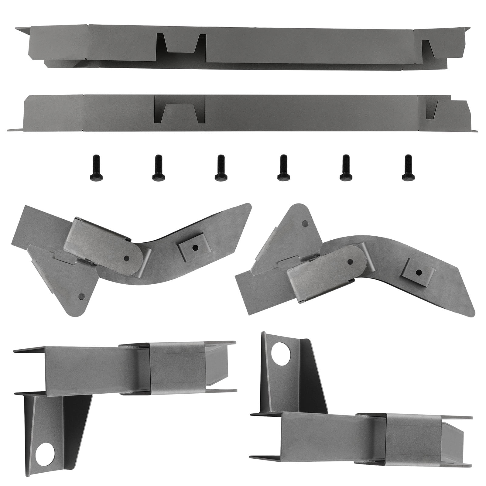 Maxpeedingrods Frame Rust Repair for Jeep Wrangler TJ 1997-2006 Black ...