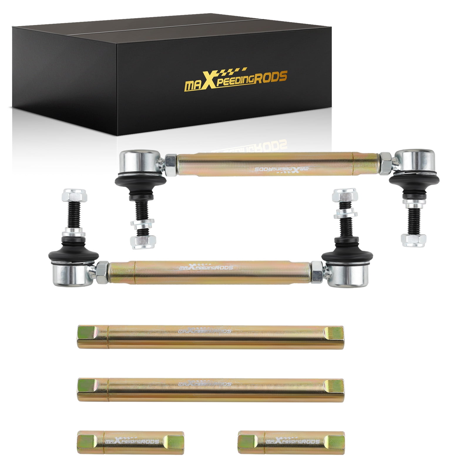 MaXpeedingrods Front Adjustable Sway Bar End Links for BMW 3 Series E36 ...