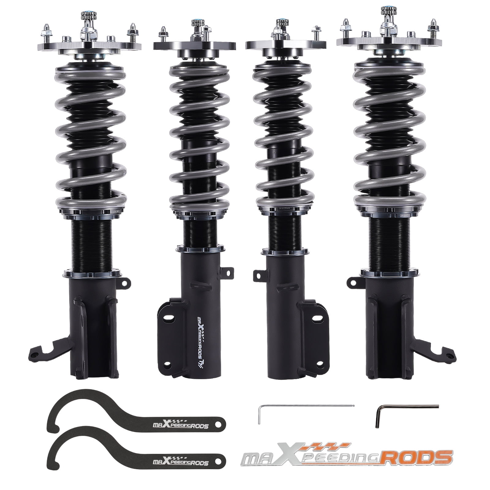 Maxpeedingrods Front & Rear Coilovers Struts For Toyota Corolla E90 ...