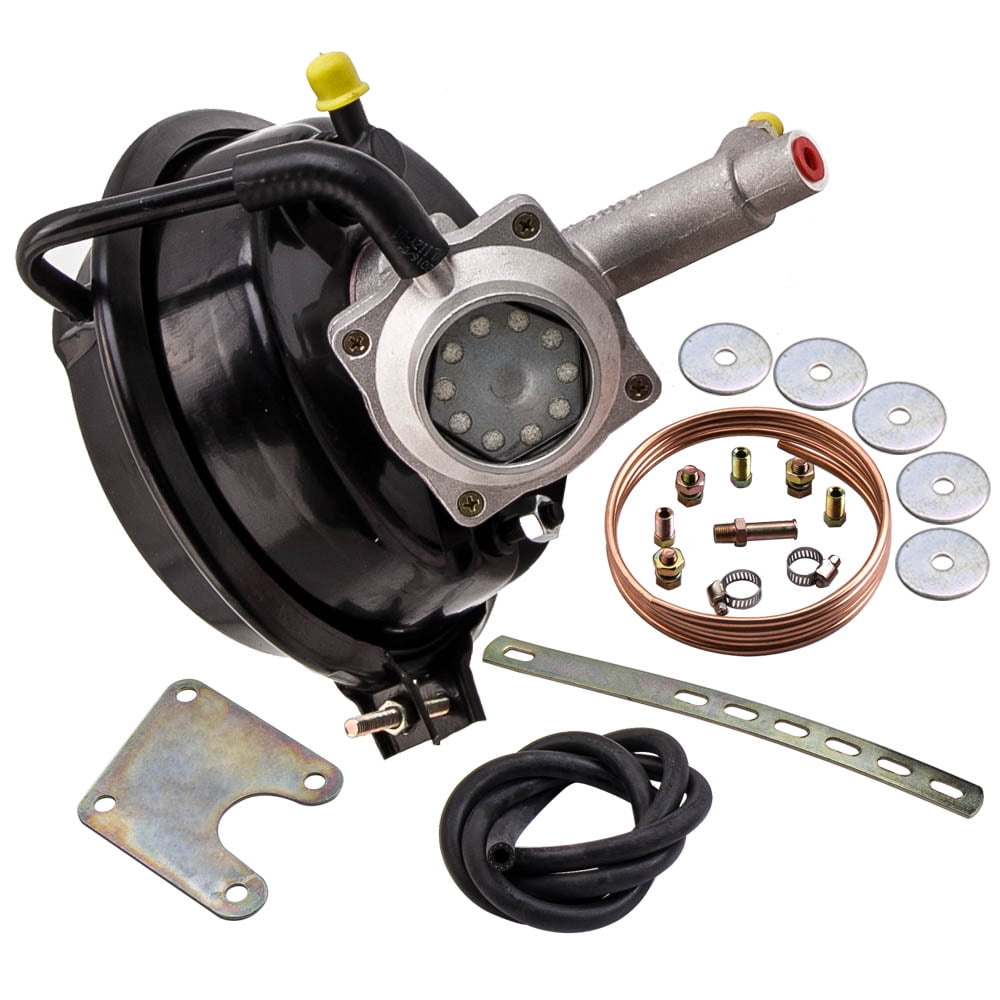 Maxpeedingrods 7" Universal Remote Power Brake Booster for Car Wheel ...
