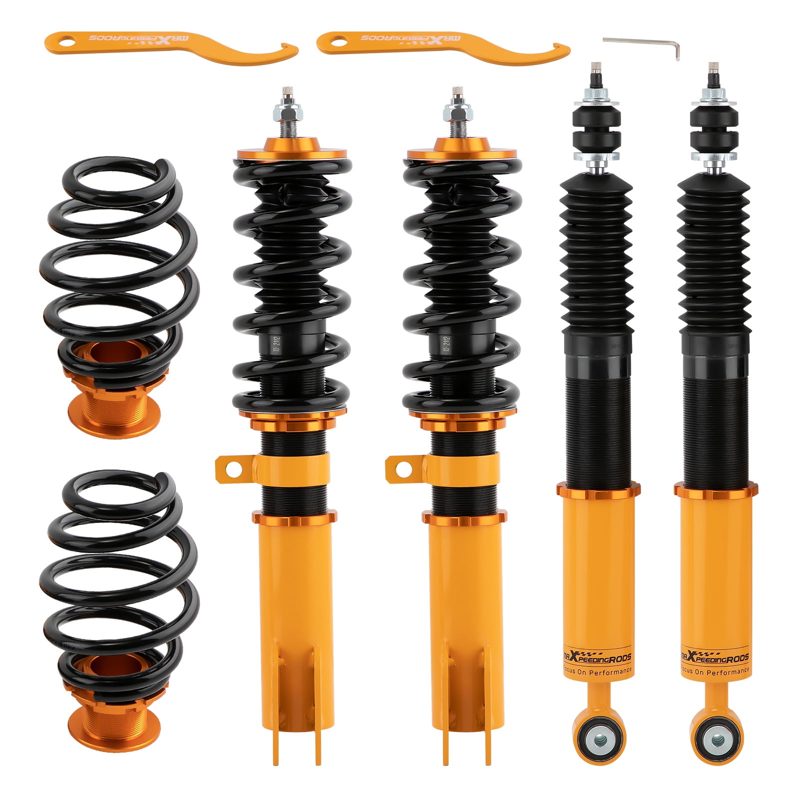 Maxpeedingrods Full Adjustable Coilovers Suspension Kit for Toyota ...