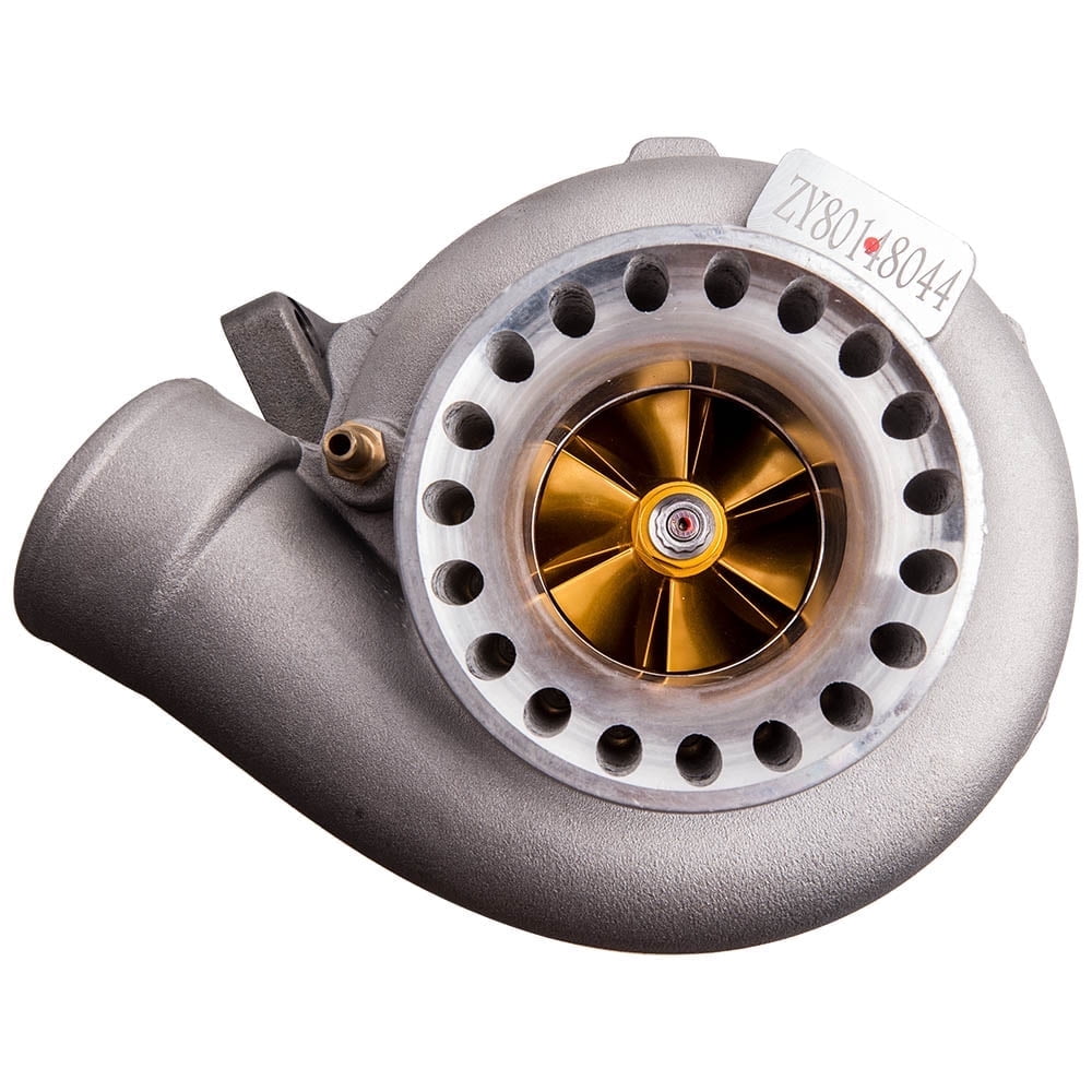 Maxpeedingrods GT35 GT3582 A/R.70 T3 4Bolt Anti-Surge Universal Turbo ...