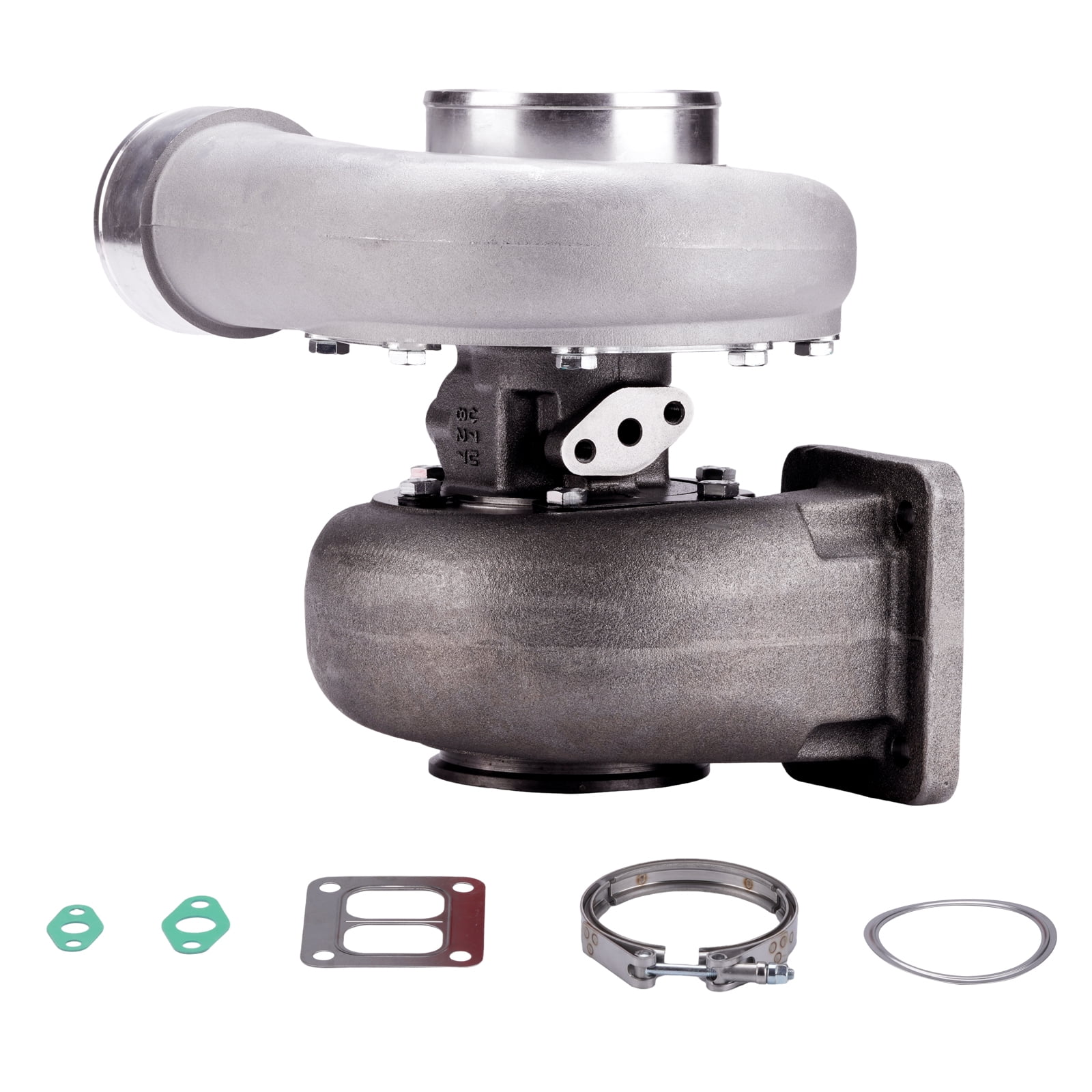 Maxpeedingrods GT45 Turbocharger T4 V-BAND 1.05 A/R 78Trim 600+HP Boost ...