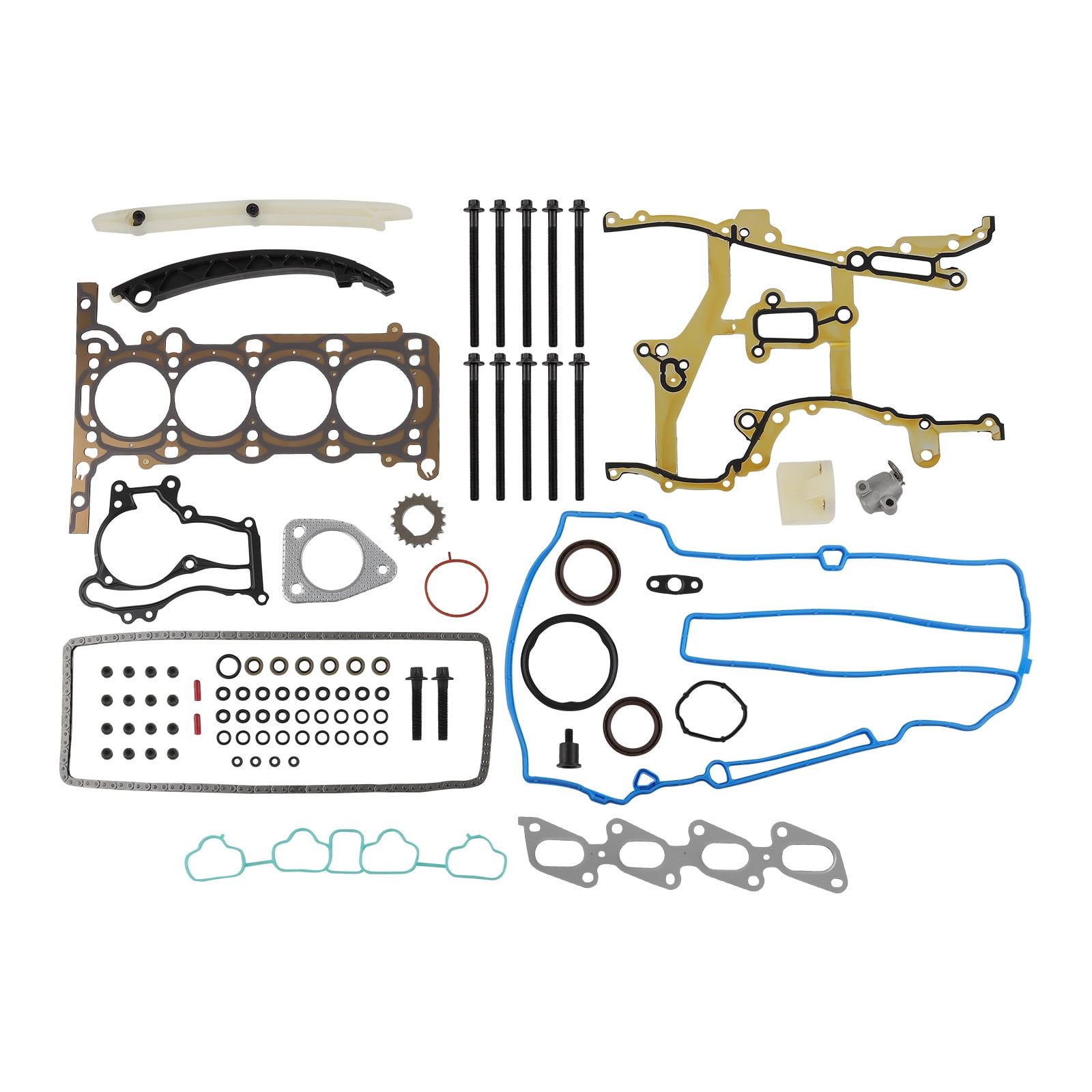 Maxpeedingrods Head Gasket Bolts Set & Timing Chain Kit For Chevrolet ...