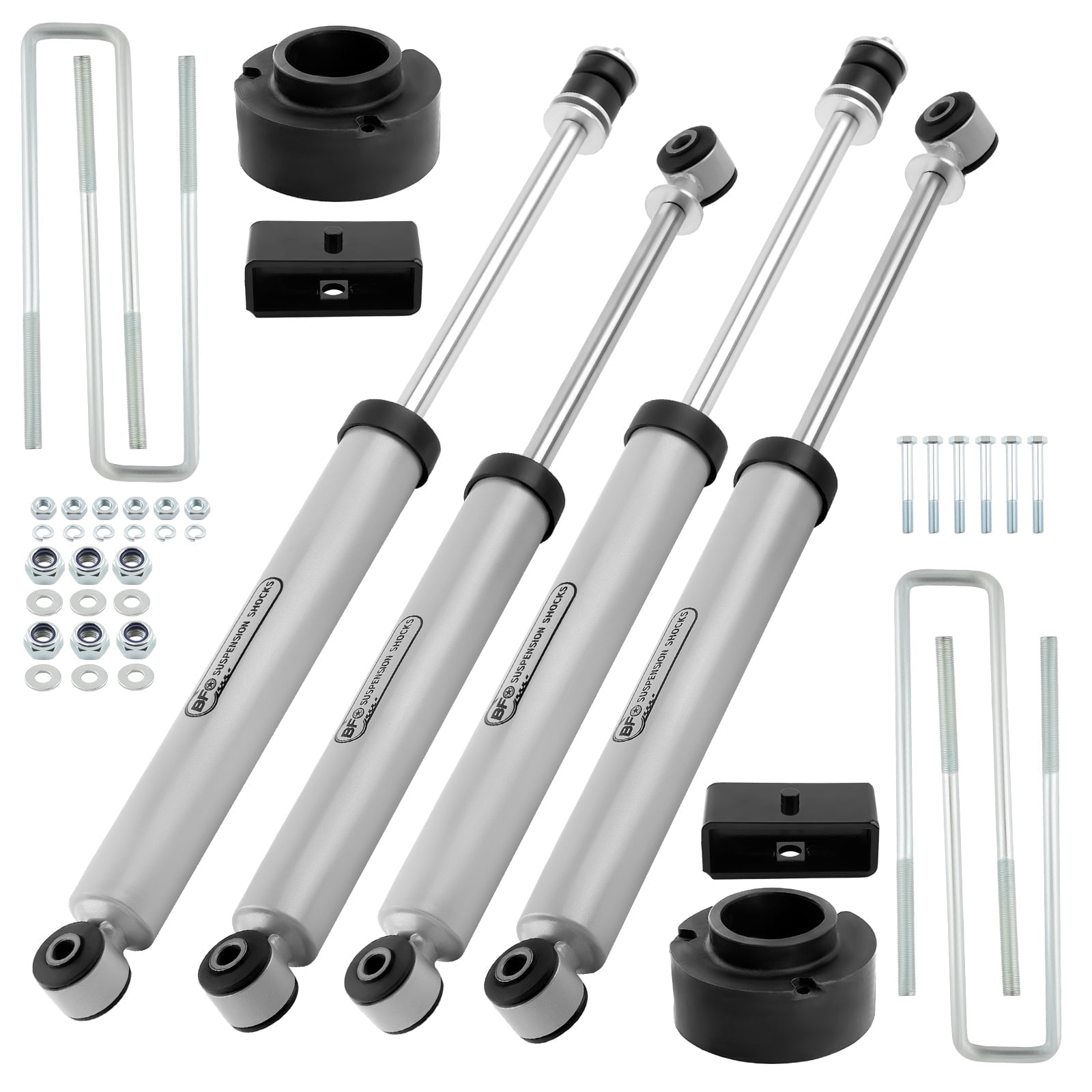 BFO Leveling Lift Kit w/Shocks for Dodge Ram 1500 4WD 1994-2001 ...