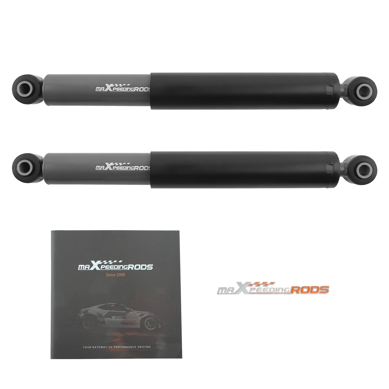 Maxpeedingrods Pair Rear Lowering Shocks 5" - 7" Drop For Silverado ...