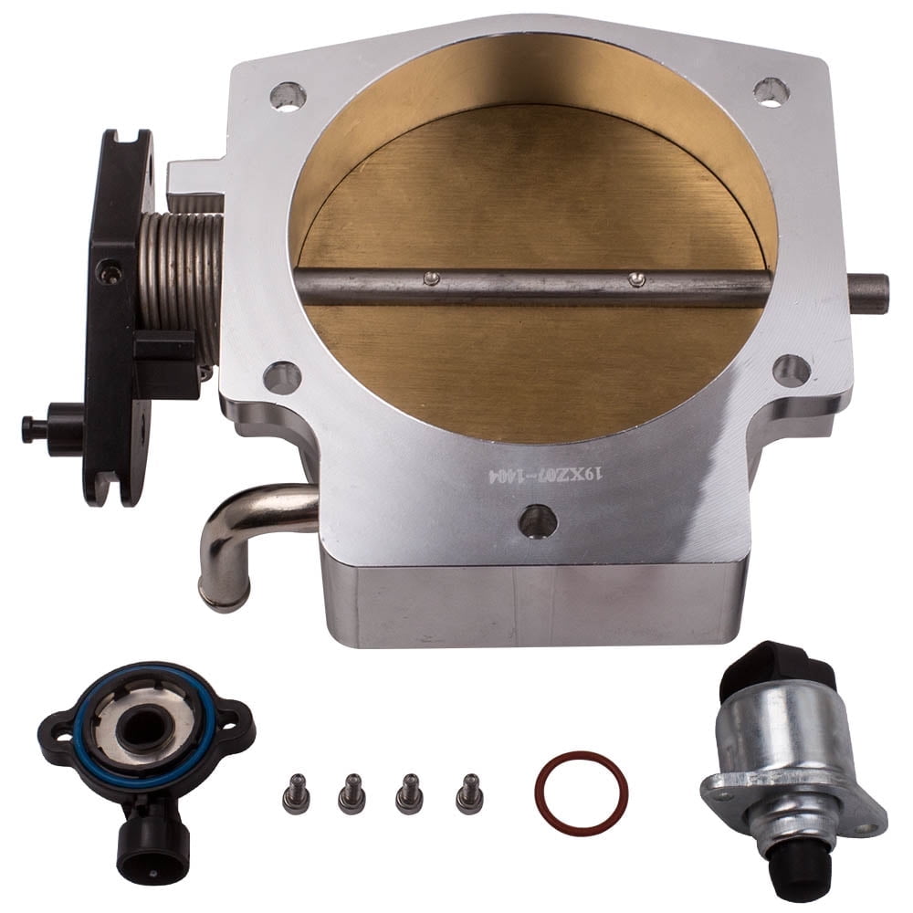 Maxpeedingrods Silver Throttle Body fit GM 3 LS1 LS2 LS3 LS6 LS7 LSX ...