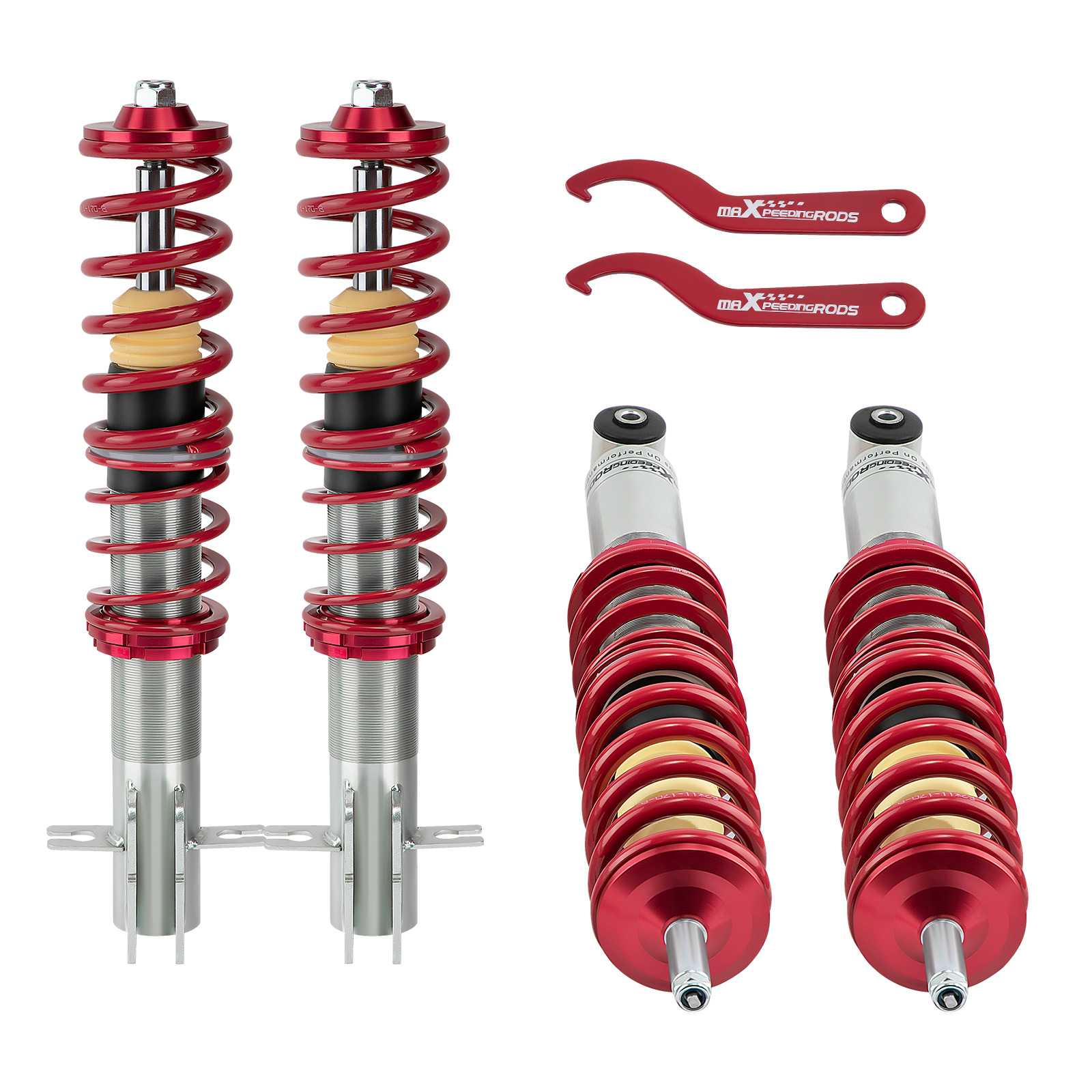 Maxpeedingrods Street Coilover Suspension for VW Volkswagen Golf MK1 ...