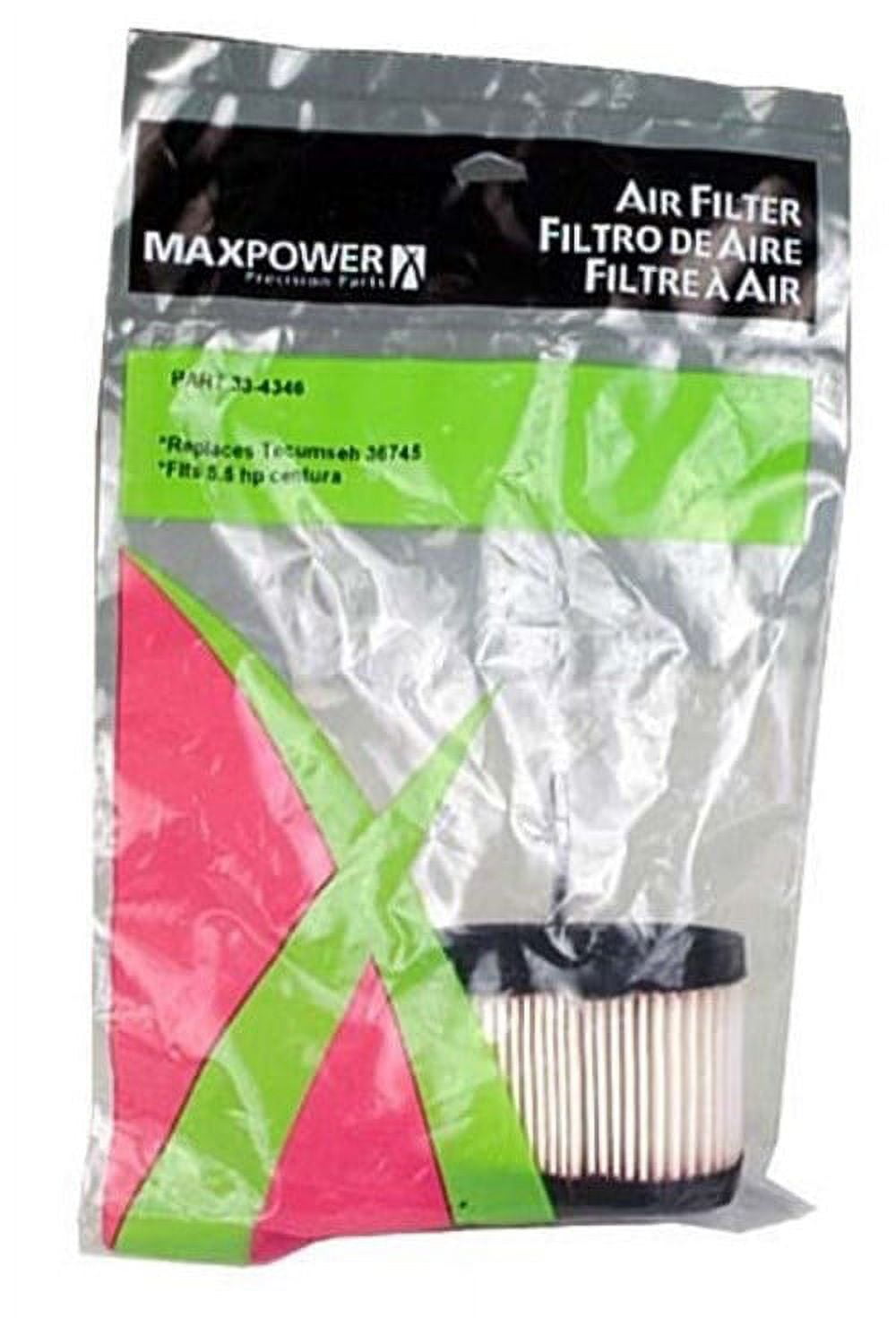Maxpower 334346 Air Filter For Tecumseh Engines - Walmart.com