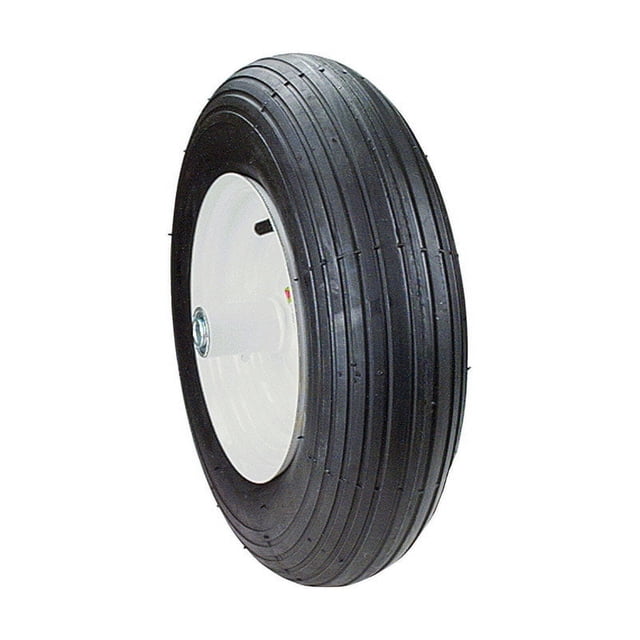 Maxpower 335260 8 in Wheelbarrow Wheel Assembly - Walmart.com