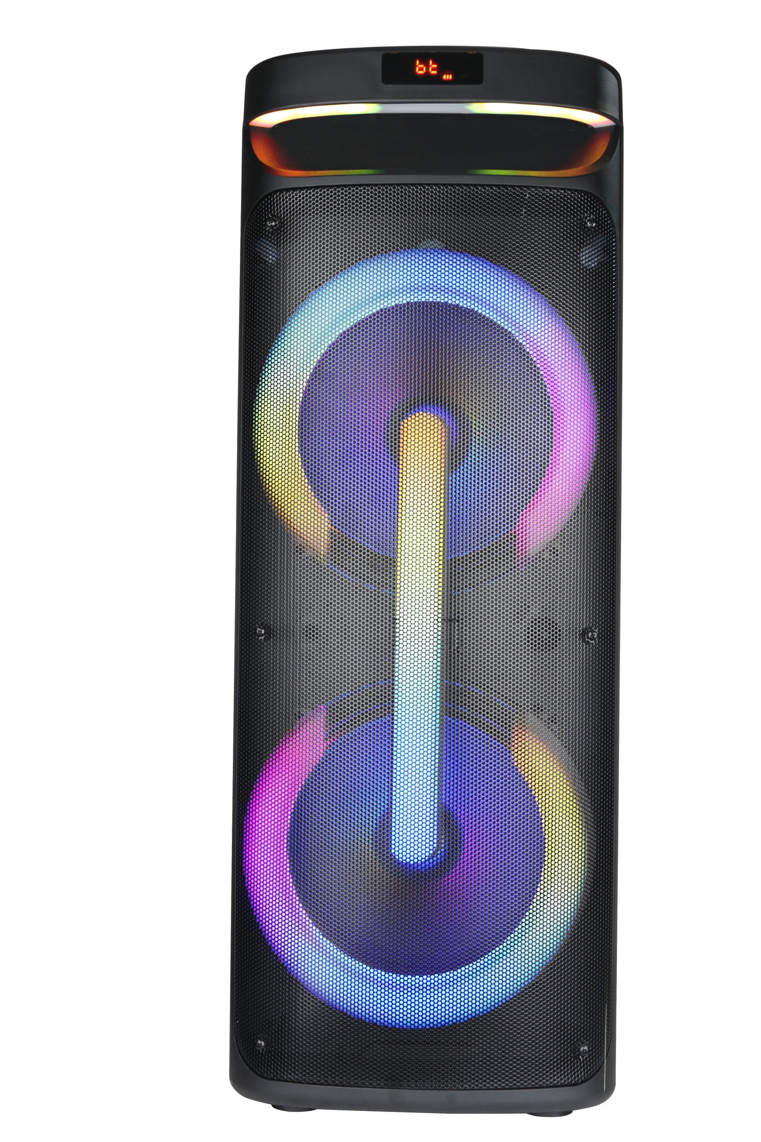 Max Power DJ Speaker MPD1010B - Bluetooth, 6 LED Light Modes, Indoor ...