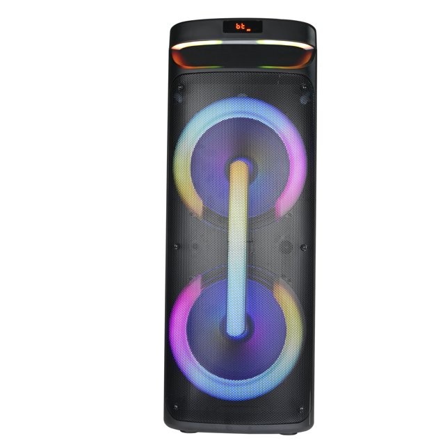 Max Power DJ Speaker MPD1010B - Bluetooth, 6 LED Light Modes, Indoor ...