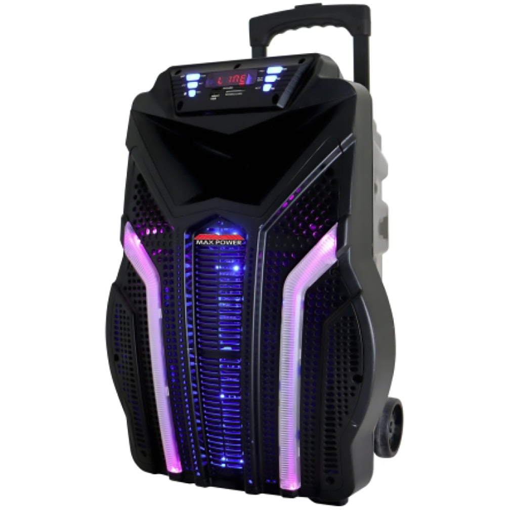 Maxpower MPD121L Single 12" Woofer With Built In Rechargeable Battery ...