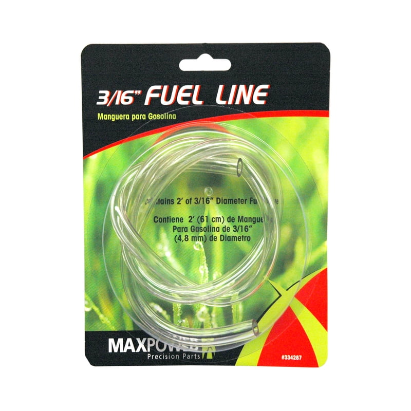 Maxpower Precision Parts 334287 .19 in. X 2 ft. Clear Fuel Line ...